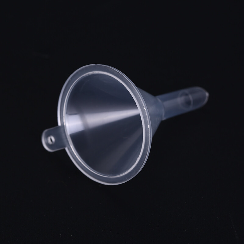 12pcs clear plastic funnels for empty bottle filling perfumes essential ...
