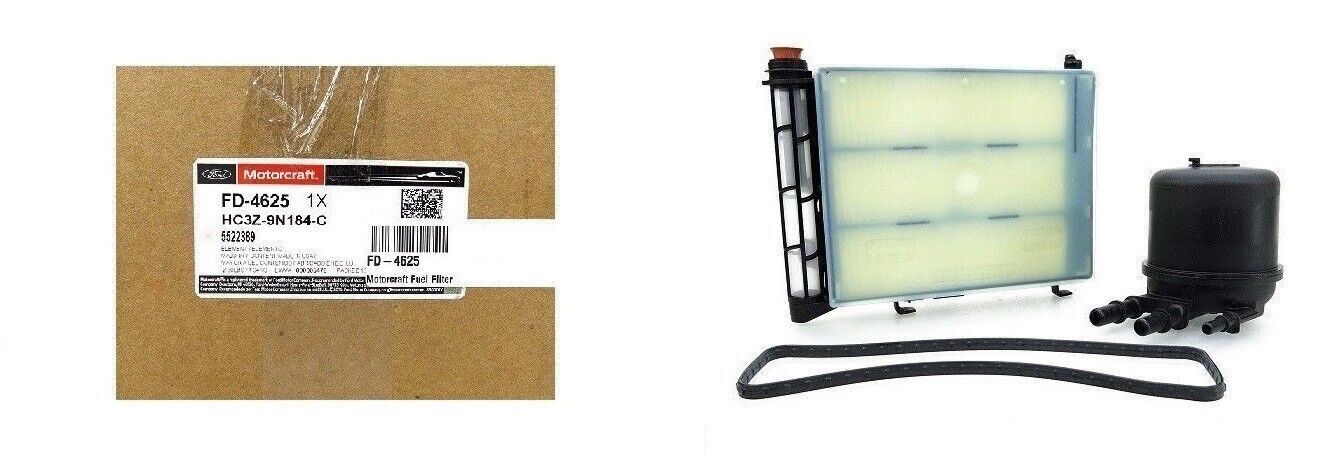 OEM Motorcraft 2017 2018 6.7L Ford Powerstroke FD4625 Fuel/Water Filter ...