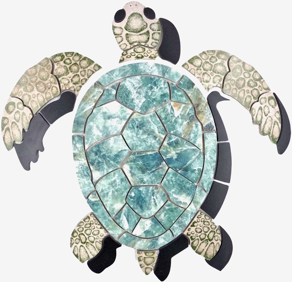 Mosaic Sea Turtle Design
