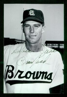 #1206, 4" x 6" Photo Card, Signed-Autographed, Jake Crawford, St Louis ...