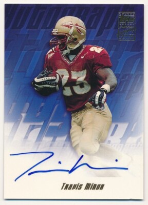 TRAVIS MINOR 2001 TOPPS CERTIFIED AUTOGRAPH #TM FLORIDA STATE FSU SP | eBay
