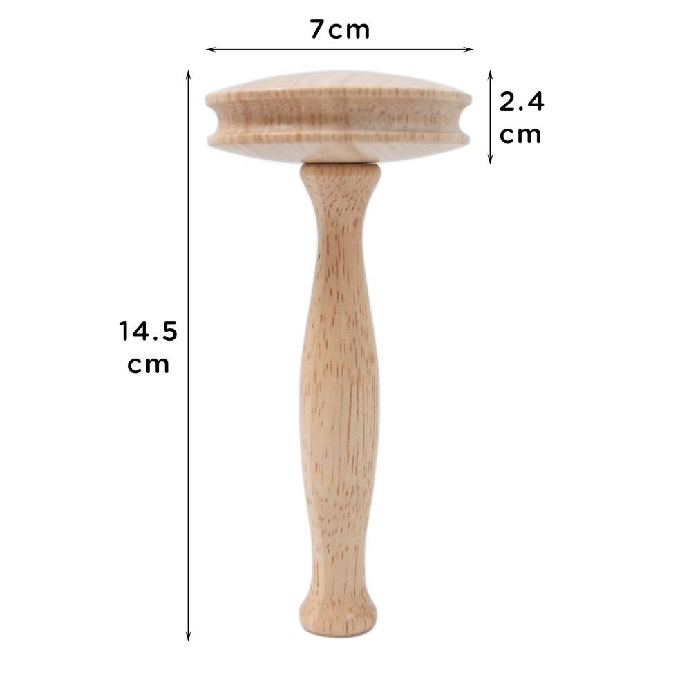 Kit Mending Thread Mushroom Wooden Darning Tool Patching Tool Sewing ...