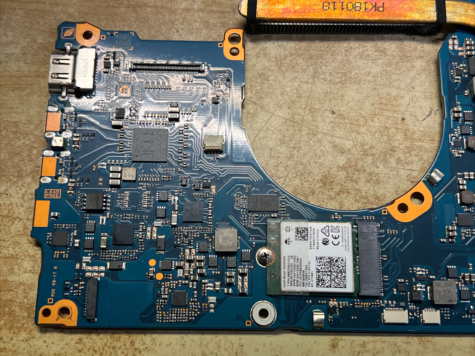 TOSHIBA PORTEGE X30-D X40D i5-7300u 2.8GHz MOTHERBOARD FAURSY3 A4405A ...