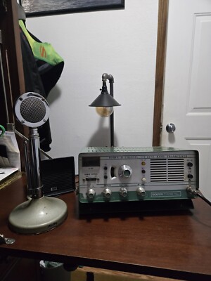 Vintage Tube Type CB Base Radio And Microphone | eBay