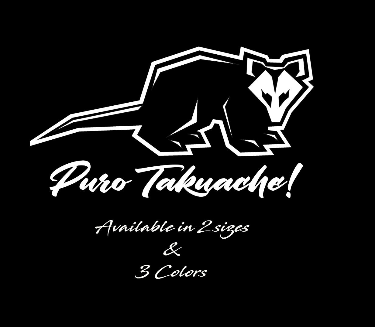 Puro Takuache Decal Logo Truck Vinyl Sticker Car Window Laptop Cuh PC ...