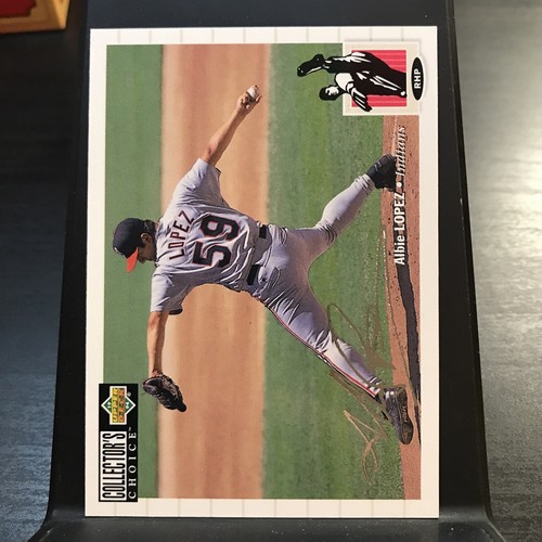 1994 Collector's Choice Silver Signature Indians Baseball Card #177 ...