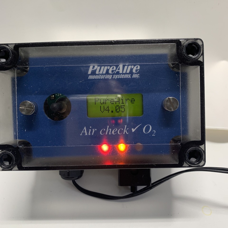 PureAire Oxygen Air Check O2 Deficiency Monitor** Pre-owned** | eBay