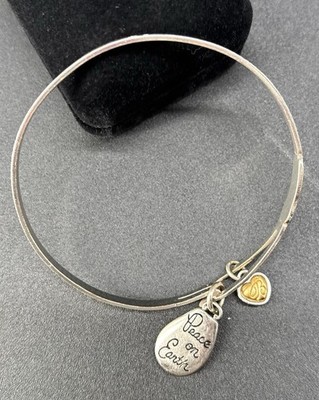 Brighton Bracelet Peace On Earth Dove Charm Silver Gold Tones | eBay
