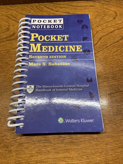 Pocket Medicine by Marc S. Sabatine (2019, Spiral, Revised edition) for ...
