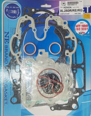 Honda 85-87 XL250R 91-96 XR250L 85-95 XR250R Complete Engine Gasket Kit ...