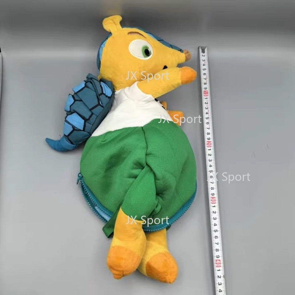 2014 Brazil Soccer World Cup Mascot Fuleco Plush Shape Authentic 1 | eBay