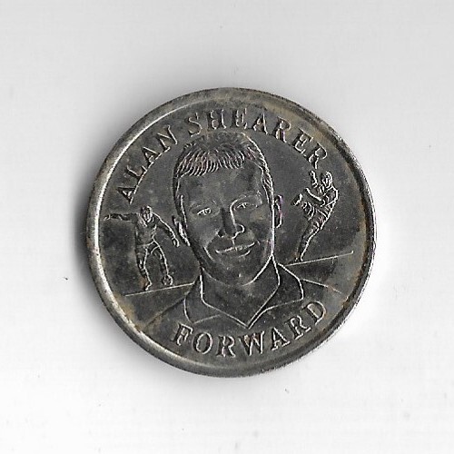 1998 Official England Squad, Alan Shearer Medal, Token /Coin | eBay UK