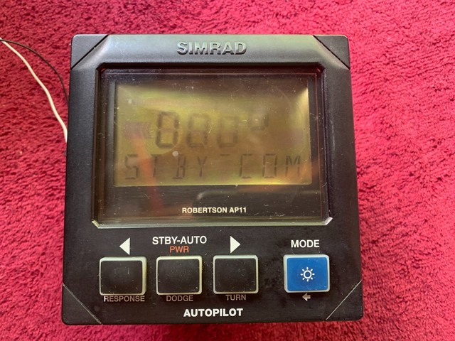 Simrad Robertson Ap11 Autopilot Control Head PN 22085237 for sale ...