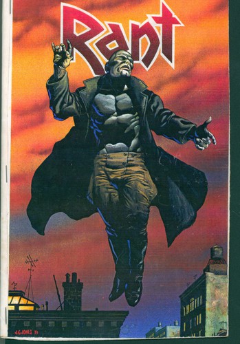 Rant #1 (1994, Boneyard Press) ASHCAN Comic RARE VARIANT COVER J.G ...