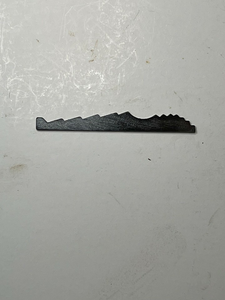 Rear Sight Elevator .060" Wide X 1.625" Long .180" Highest Step New Old ...