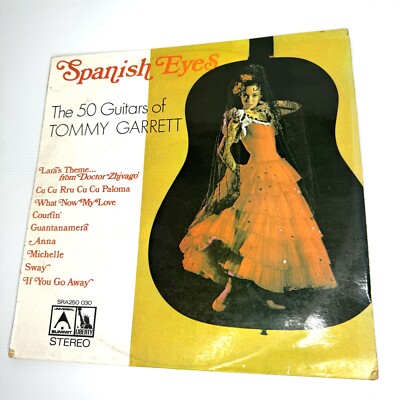 Tommy Garrett Spanish Eyes Vinyl Record | eBay Australia