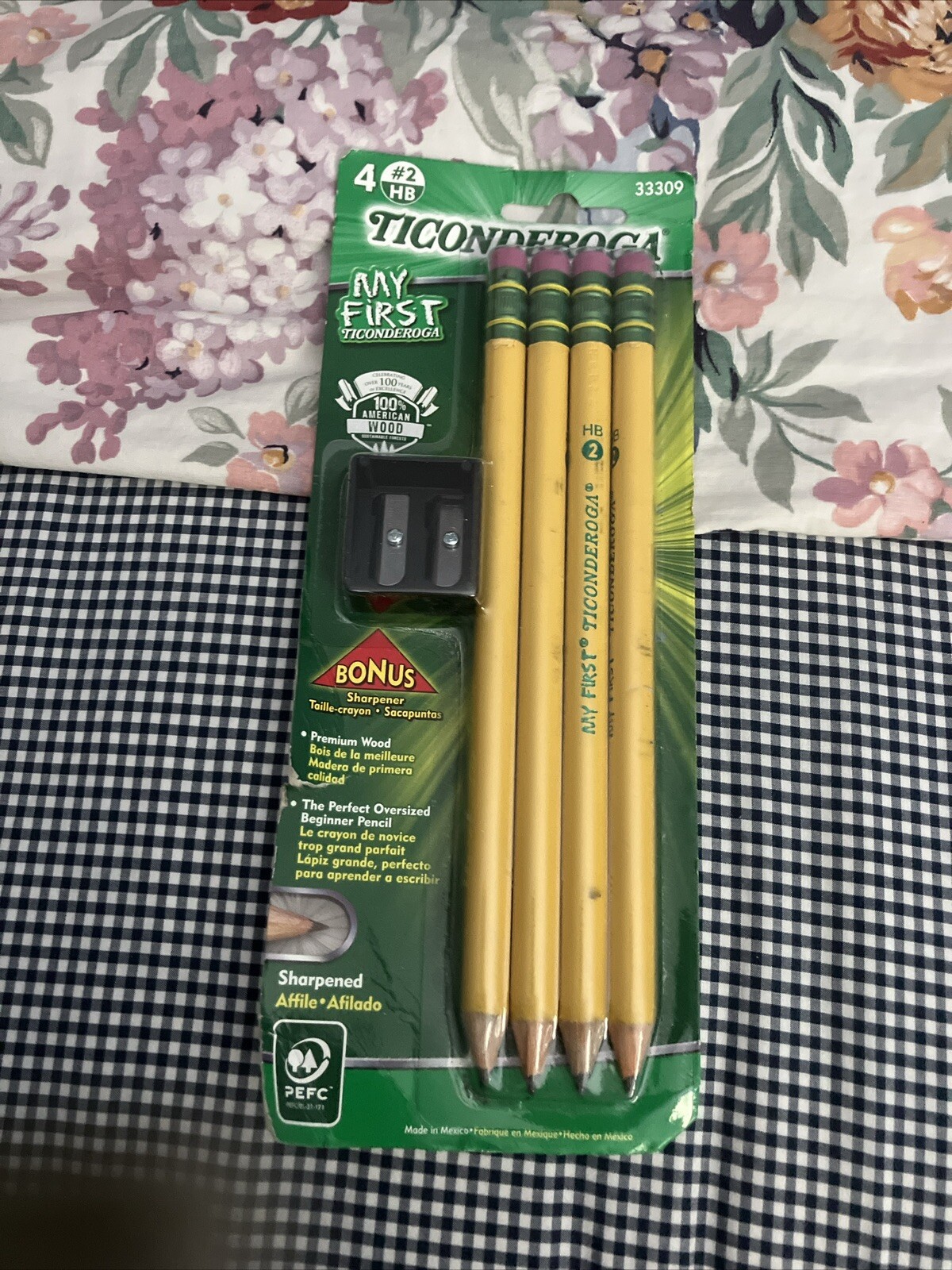 Ticonderoga My First Pencil, #2HB, 4 Ct | eBay