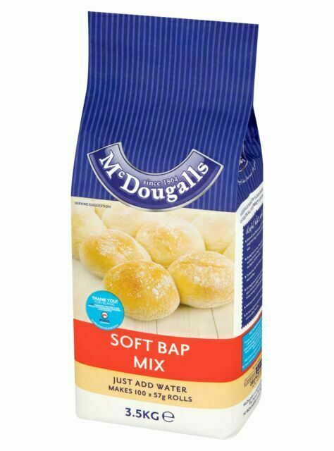 McDougalls Soft Bap Bread Mix - 3.5kg for sale online | eBay UK