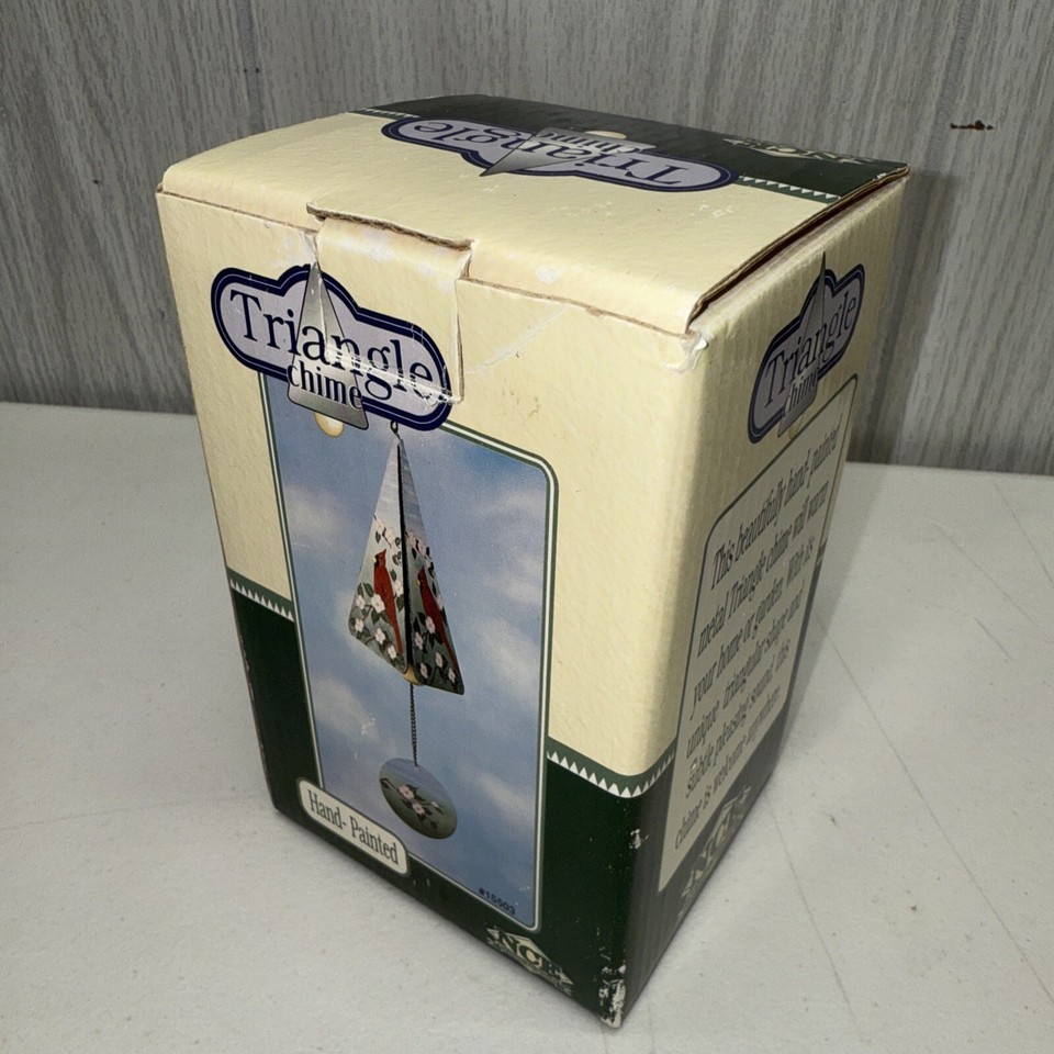 Cardinal Triangle Chime 11" Metal Wind Chime NCE #15503 | eBay