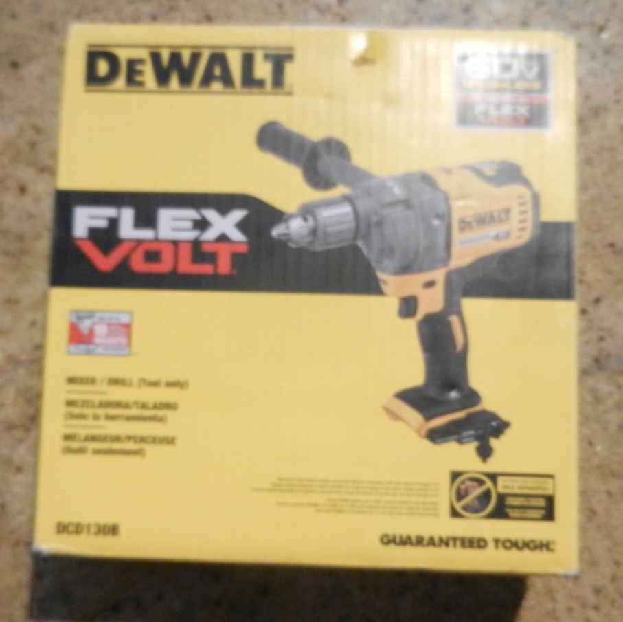 DEWALT DCD130B 60V Max Mixer Drill with E-Clutch System for sale online ...