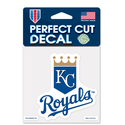 Kansas City Royals Car Window Decal 4 Decal Color | eBay