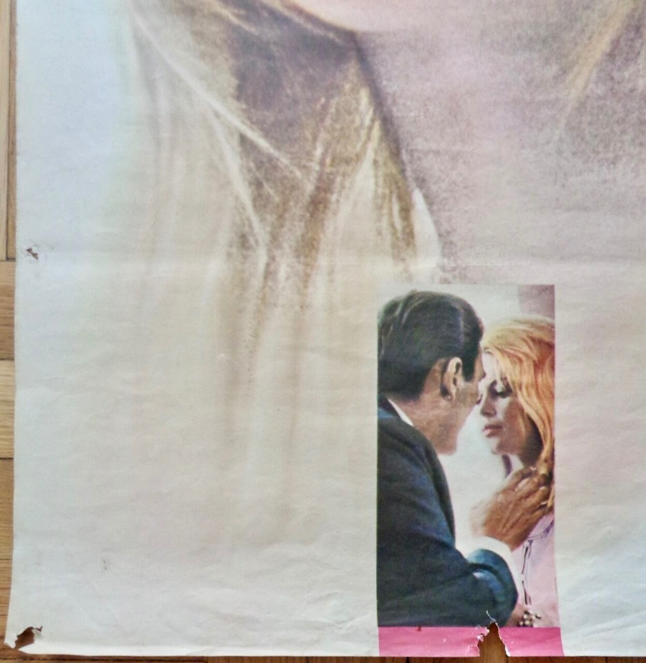 CONTEMPT Le MEPRIS Japanese STB movie poster 20x57 GODARD BRIGITTE ...