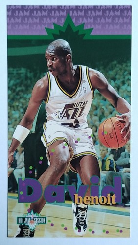 DAVID BENOIT 107 FLEER NBA JAM SESSION 1995-96 | eBay