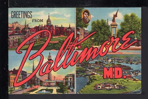 Postcard - Greetings From Baltimore Maryland | eBay
