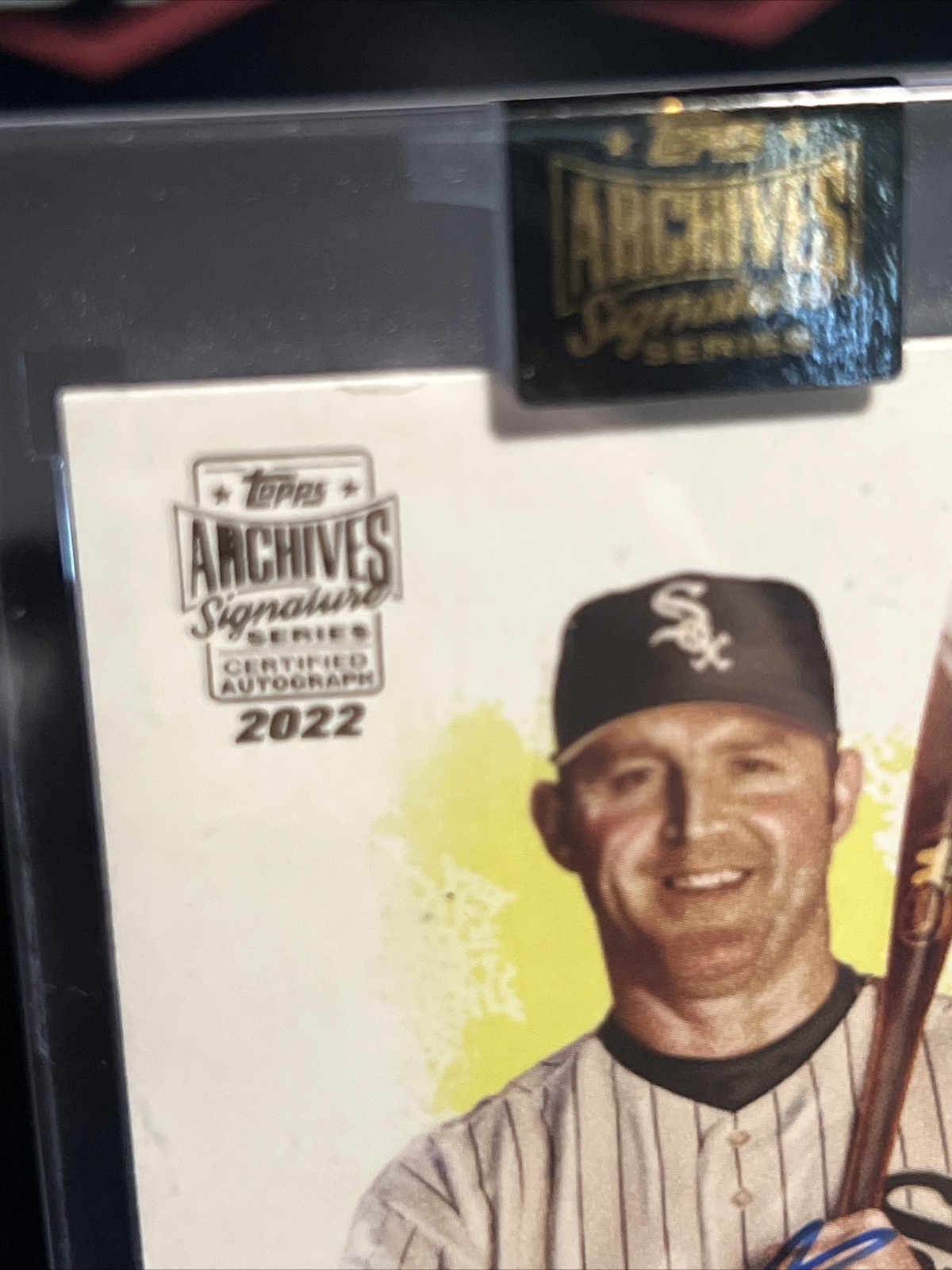 Jim Thome Autographed 1/1 2022 Topps Archives Signature Series Allen ...