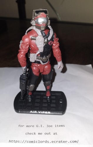 Air-Viper V5 100% Complete Rise of Cobra ROC GI JOE GIJOE G.I. Joe ...