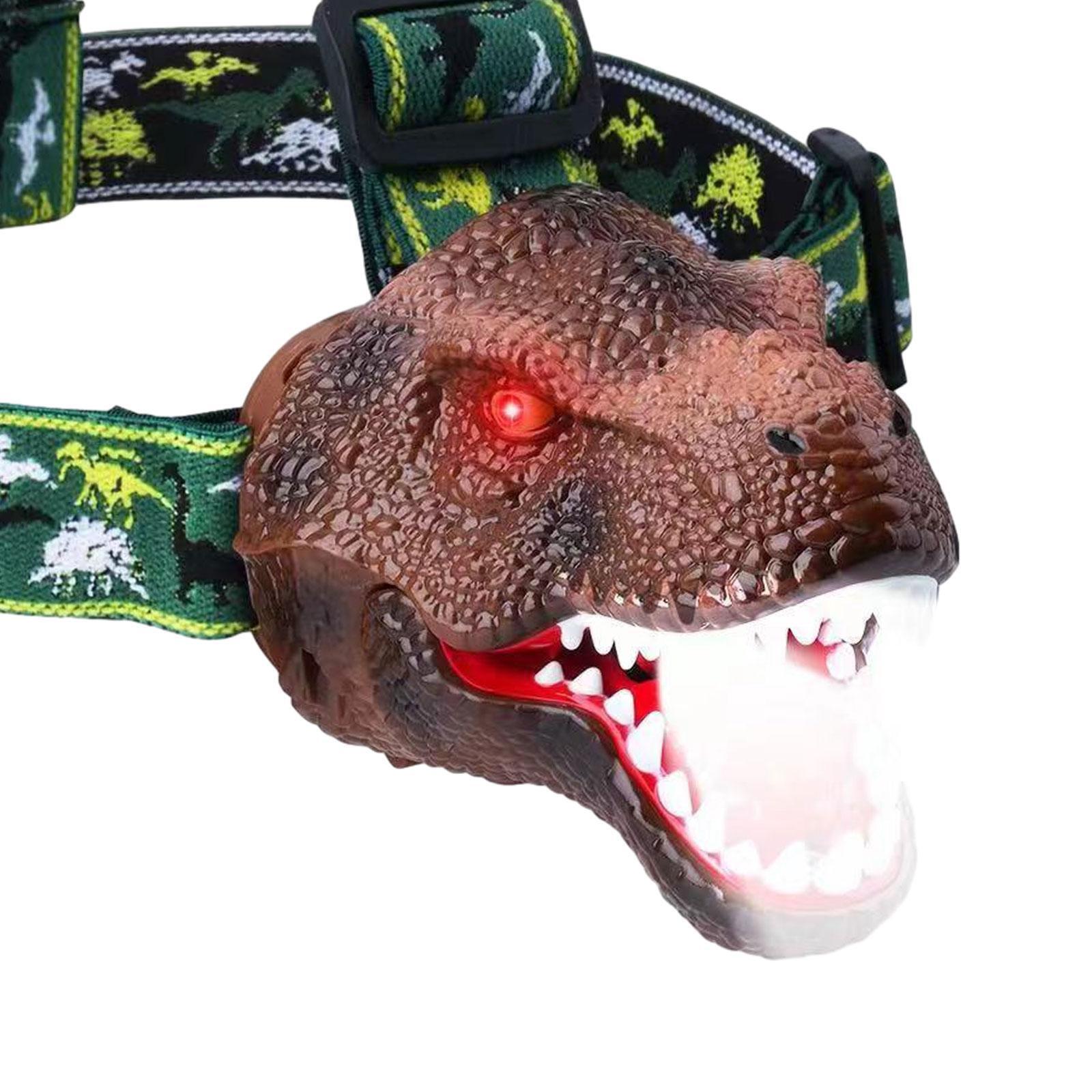 Outdoor Head Lamp Toy Dinosaur Toys Headlight for Camping Birthday | eBay