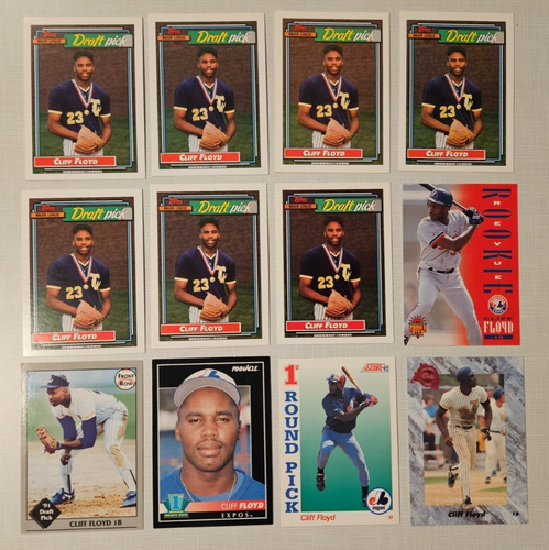 Cliff Floyd ROOKIE CARD lot - Montreal Expos | eBay