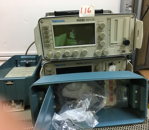 Tektronix 1503C Metallic TDR Cable Tester w Chart Recorder | eBay