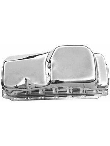 RPC Chrome Steel Stock Oil Pan For 1964-87 Chrysler Mopar V8 273-318 ...