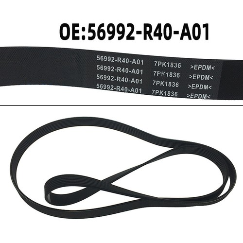 Serpentine Drive Belt 56992-R40-A01 Fits For Honda Accord 2008-2012 2 ...