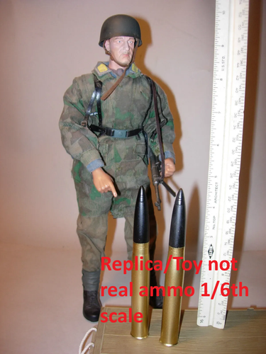 1/6 scale resincast-REPLICA WW2 German 88mm tank shells for Ultimate ...