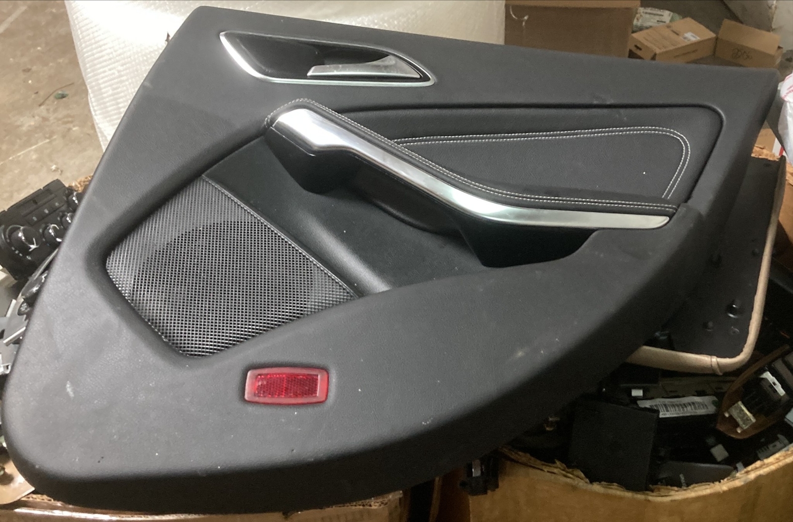 14-19 MERCEDES CLA250 REAR PASSENGER RIGHT SIDE DOOR PANEL TRIM BLACK ...