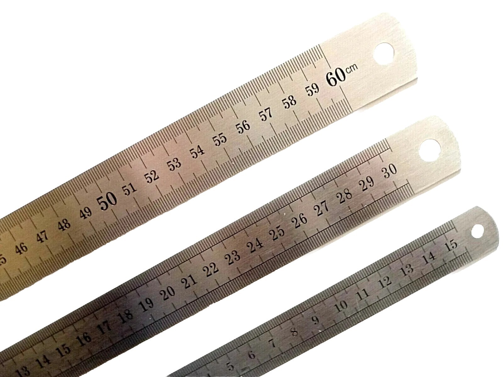 Stahllineal Stahlmaßstab Metalllineal Werkstattlineal Metallmaßstab 15 ...