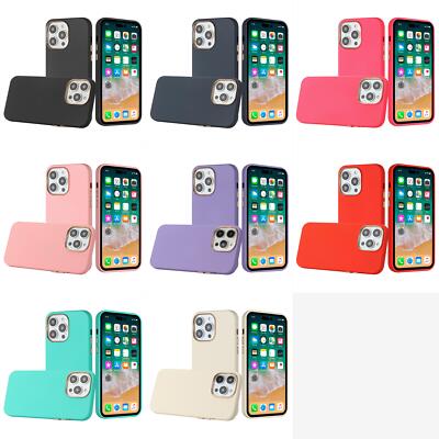 For iPhone 13 Pro Max Classy Slick Chromed Around Hybrid Case Cover | eBay