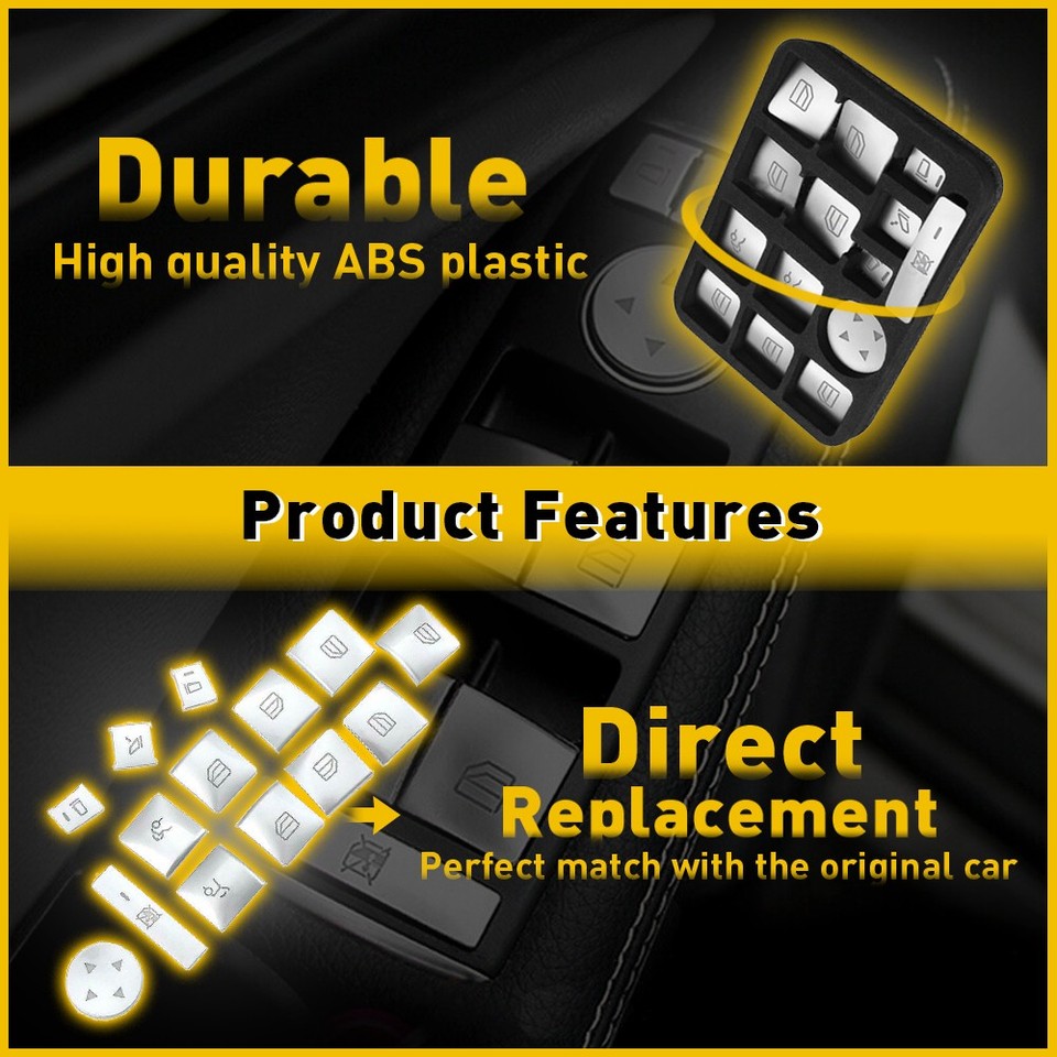 For Mercedes-Benz GLA GL CLA ML Car Window Lift Switch Button Button ...