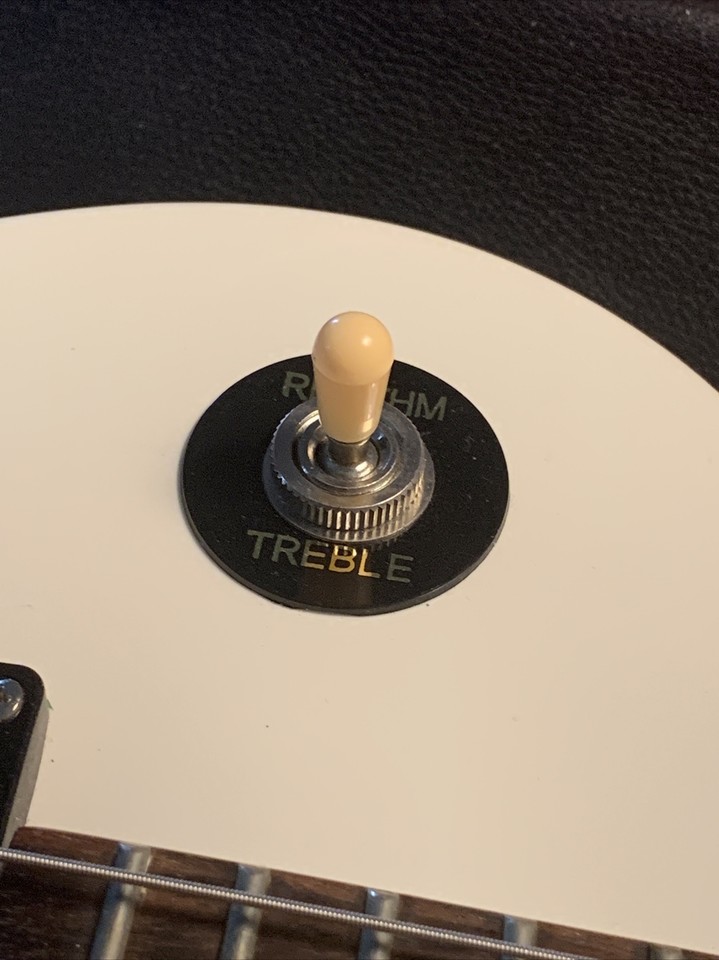 Gibson 8/32 USA Seller 2x Cream Switch Tip for USA Gibson Les Paul ...
