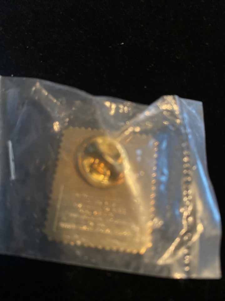 Domestic USA E earth Stamp Enamel Lapel Pin USPS | eBay