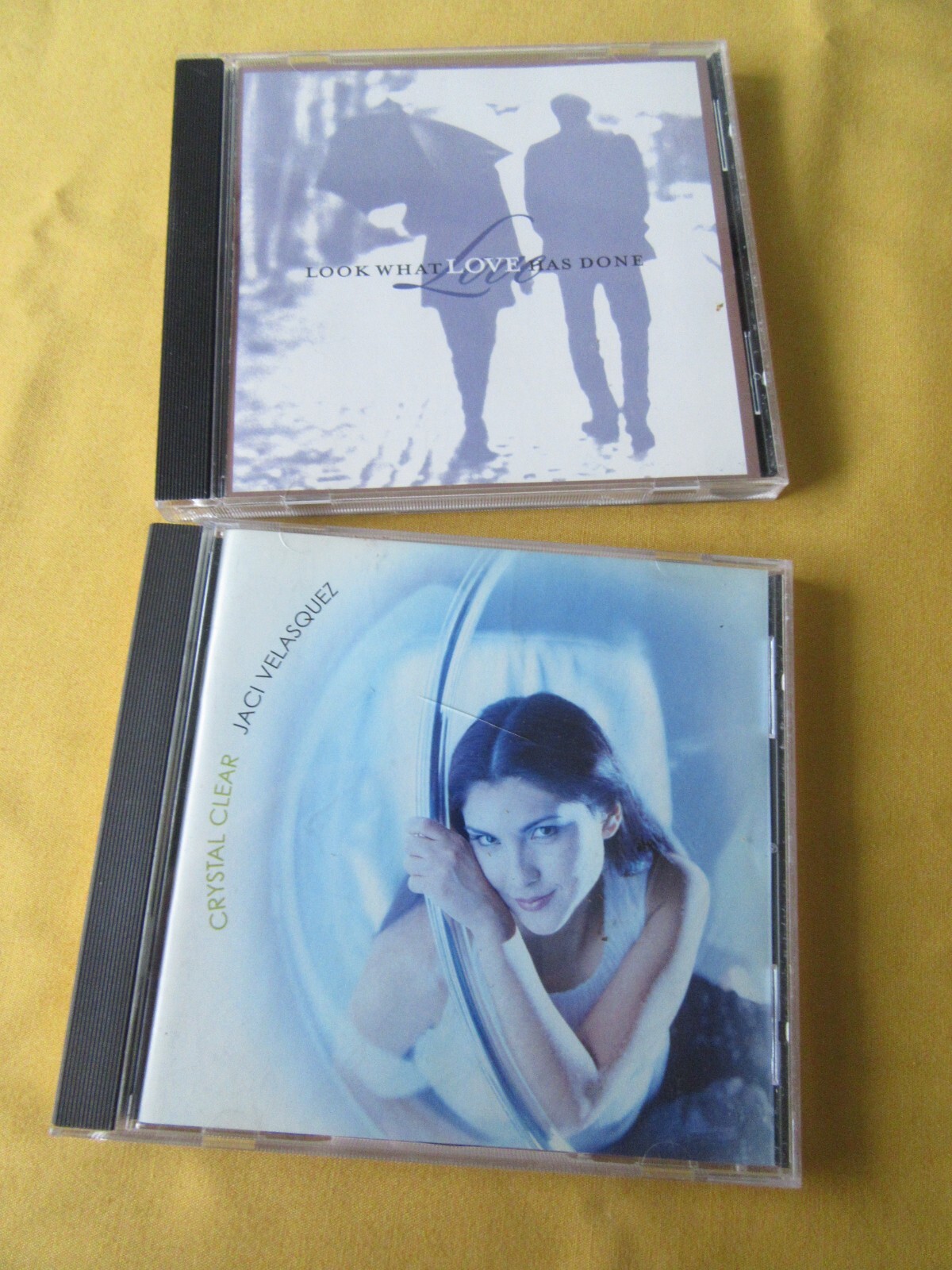 Lot of 2 CDs -Jaci Velasquez - Crystal Clear & Look what love Has Done ...