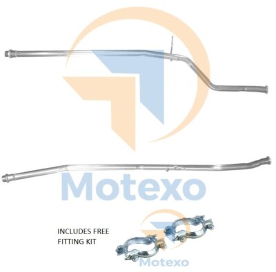BM50017 Exhaust Middle Pipe PEUGEOT 206 1.1i (TU1JP engine) 7/00-2/07 ...