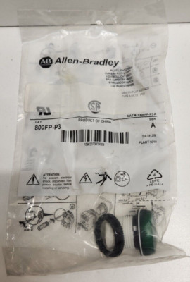 NEW OLD STOCK! ALLEN-BRADLEY SER.A GREEN PILOT LIGHT 800FP-P3 | eBay