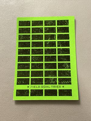 1975 Topps Football - Scratch-Off Game Cards - RARE - Unscratched - NM ...