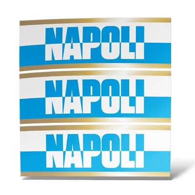 Sticker x3 NAPOLI Adesivo Parete Decal Laptop Murale Vinile Bandiera ...