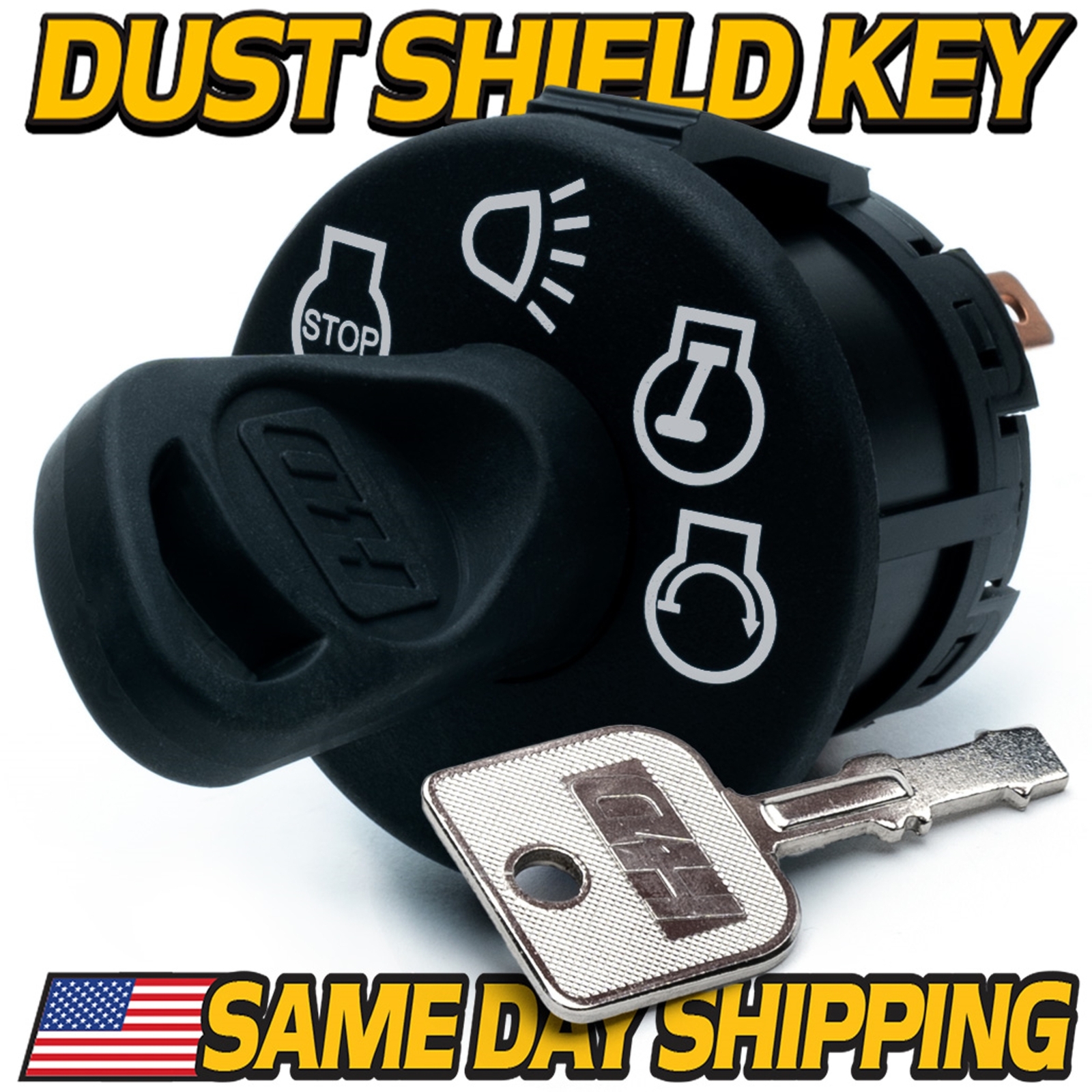 Ignition Switch fits John Deere X300 X300R X304 X305R X310 X320 X324 ...