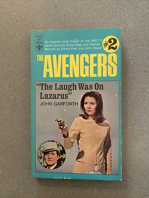 The Avengers The Laugh Was on Lazarus by John Garforth 1967 Berkley PB ...