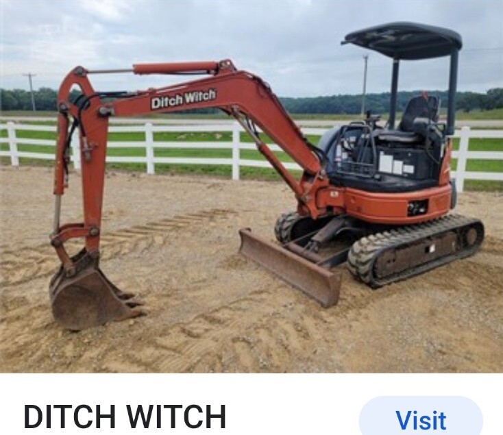 Ditch Witch Mini Excavator